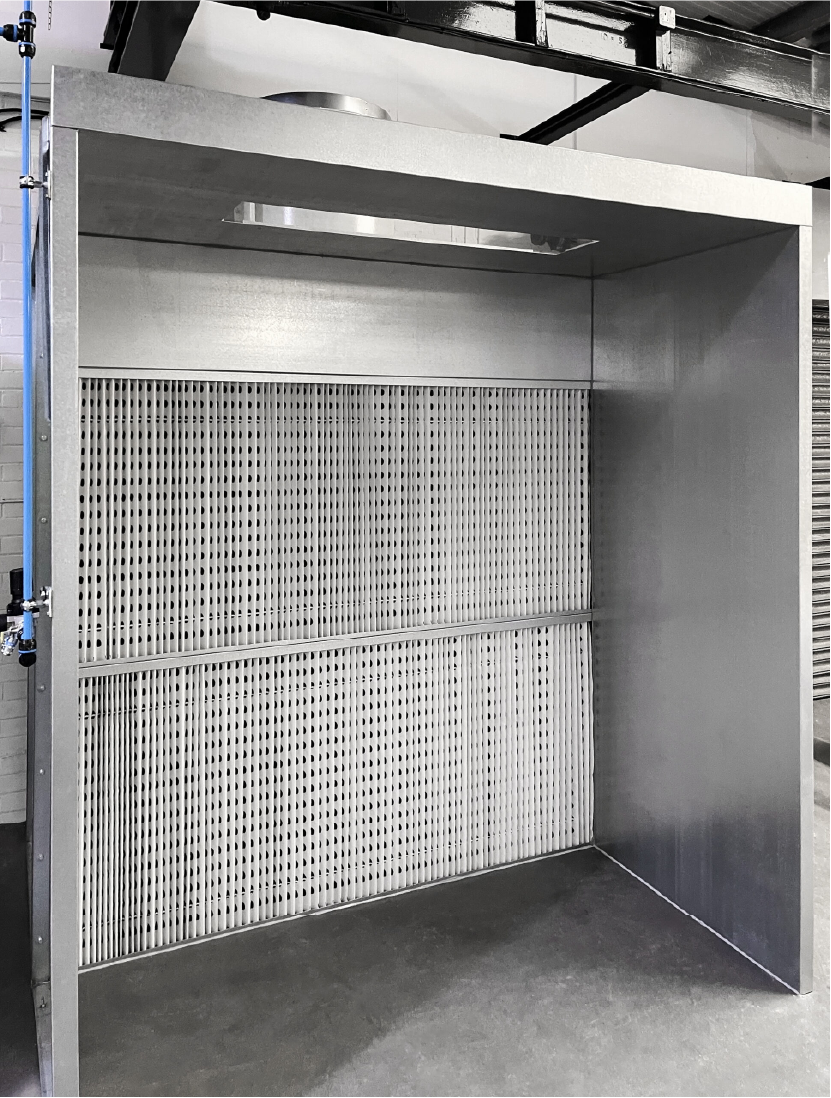 Dry Filter Spray Booth | ISS Engineering Group